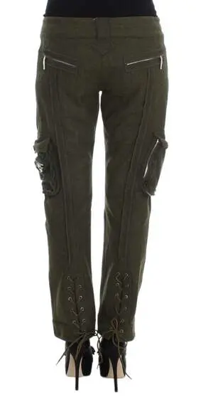 Ermanno Scervino Wool Blend Cargo Pants