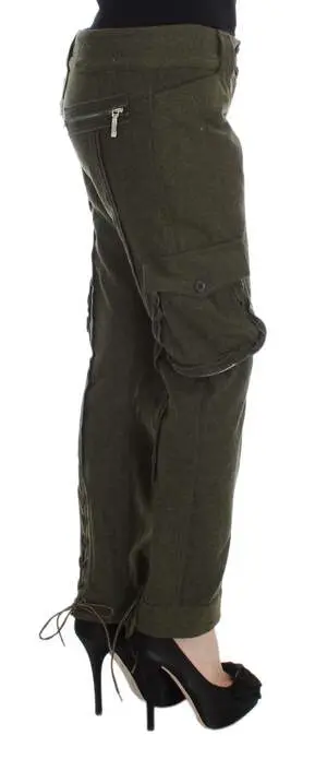 Ermanno Scervino Wool Blend Cargo Pants