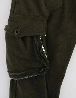 Ermanno Scervino Wool Blend Cargo Pants