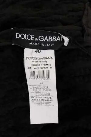 Dolce & Gabbana Fringes Wool Pullover Sweater