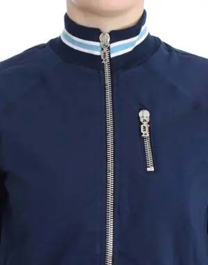 John Galliano Zip Cotton Cardigan