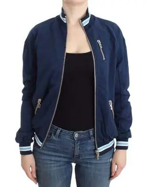 John Galliano Zip Cotton Cardigan