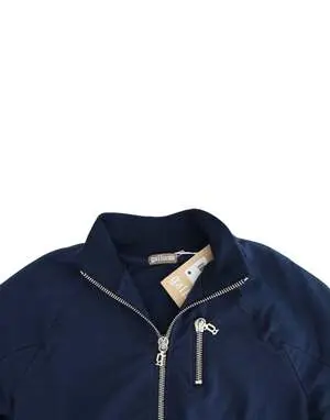 John Galliano Zip Cotton Cardigan