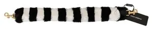 Dolce & Gabbana Lapin Fur Accessory Shoulder Strap