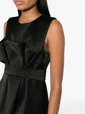 PAROSH Satin Mini Dress
