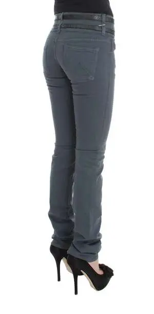 John Galliano Slim Fit High Rise Jeans
