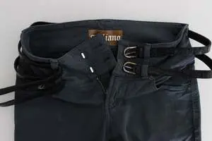 John Galliano Slim Fit High Rise Jeans