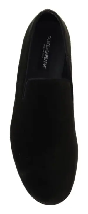 Dolce & Gabbana Velvet Loafers