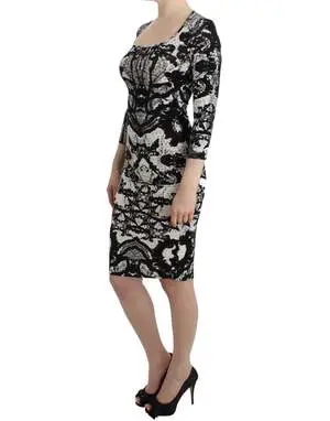Roberto Cavalli Just Printed Sheath Dress