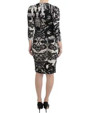Roberto Cavalli Just Printed Sheath Dress