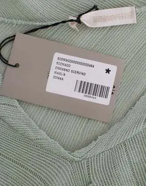 Ermanno Scervino Knit 3/4 Sleeve Top