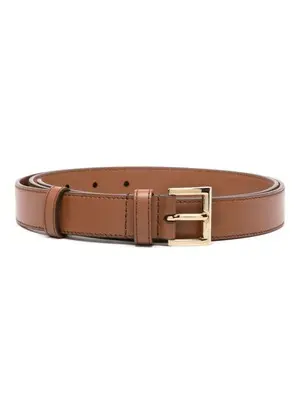Prada Buckle-fastened Leather Belt - Black