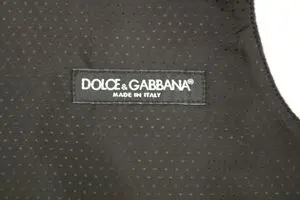 Dolce & Gabbana Wool Blend Single Breasted Vest