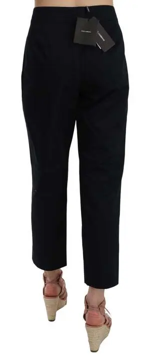 Dolce & Gabbana Cropped Embellished Pants