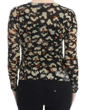 Roberto Cavalli V-neck Wool Jumper