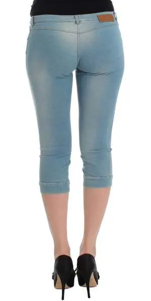 Ermanno Scervino Capri Cropped Jeans