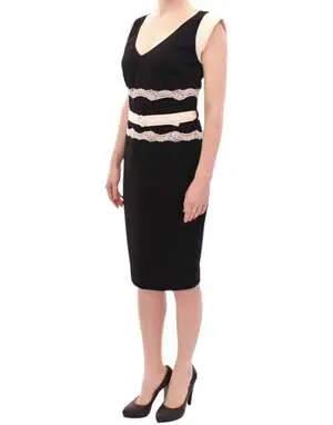 Roberto Cavalli Lace Sheath Dress