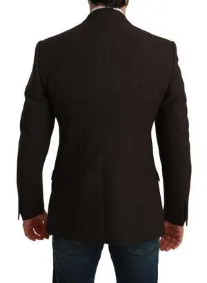 Dolce & Gabbana Slim Fit Blazer - Brown