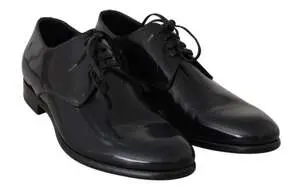 Dolce & Gabbana Leather Derby Shoes - Blue