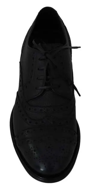 Dolce & Gabbana Leather Wingtip Oxford Dress Shoes