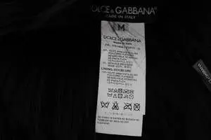 Dolce & Gabbana Fox Fur Shoulder Wrap Cover Collar Scarf
