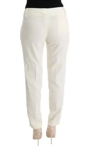 Ermanno Scervino Cotton Regular Fit Casual Pants