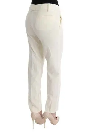 Ermanno Scervino Cotton Regular Fit Casual Pants