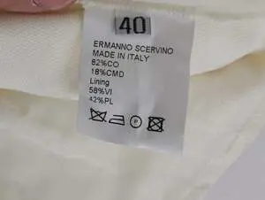 Ermanno Scervino Cotton Regular Fit Casual Pants