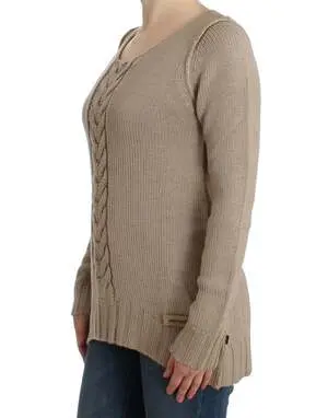 Roberto Cavalli Knitted Wool Sweater