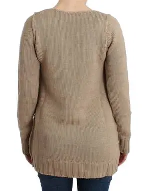 Roberto Cavalli Knitted Wool Sweater