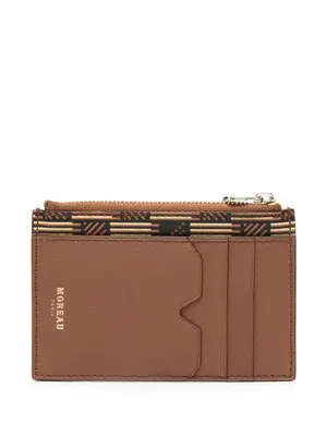 Moreau Logo-stamp Leather Wallet