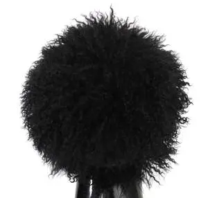 Dolce & Gabbana Tibet Lamb Fur Leather Gatsby Hat