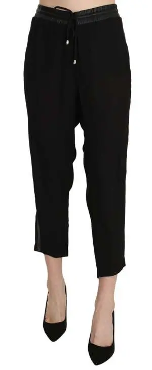 Guess Black Wash Pants For Women