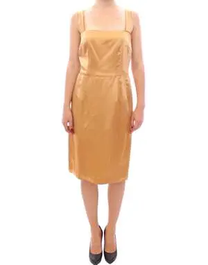 Knee Length Silk Dresses