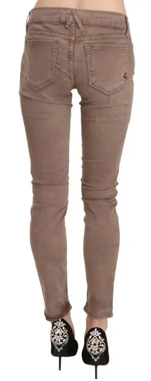 CYCLE Low Waist Slim Fit Skinny Pants