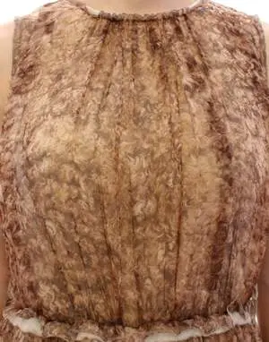 Dolce & Gabbana Sleeveless Silk Knee Length Dress