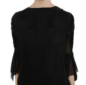 John Richmond Sequined Mini Shift Gown