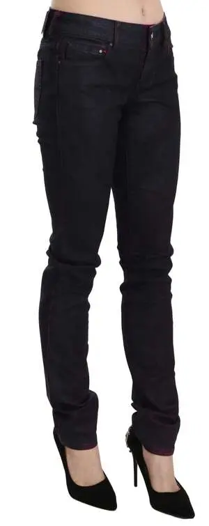 Just Cavalli Low Waist Skinny Denim Pants