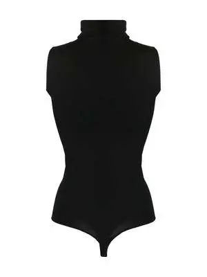 Wolford Roll-neck Sleeveless Body - Black
