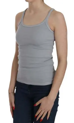 PINK MEMORIES Ribbed Spaghetti Strap Top