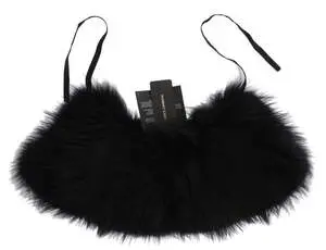 Dolce & Gabbana Fox Fur Collar Scarf