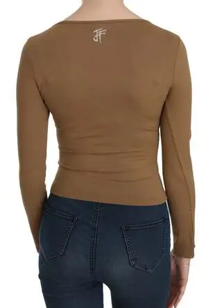 GF FERRE Long Sleeve Fitted Blouse