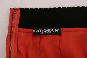 Dolce & Gabbana Macramé Lace Pencil Skirt