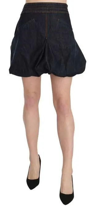 EXTE Ittierre Denim A-line Mini Skirt