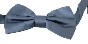 Dolce & Gabbana 100% Silk Adjustable Bow Tie - Blue