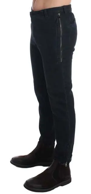 Costume National Slim Fit Cotton Denim Jeans