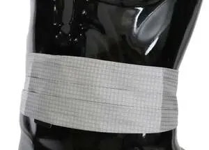 Dolce & Gabbana Patterned Silk Cummerbund - Gray
