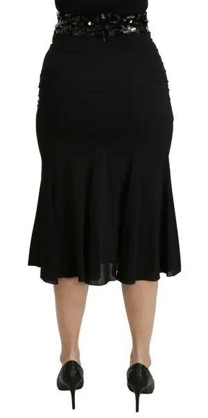 Dolce & Gabbana Mermaid High Waist Midi Skirt