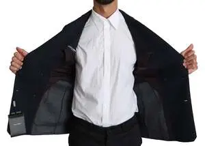 Dolce & Gabbana Dotted Double Breasted Blazer