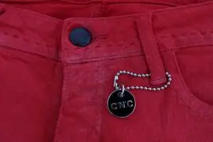 Costume National Cotton Blend Super Slim Fit Jeans